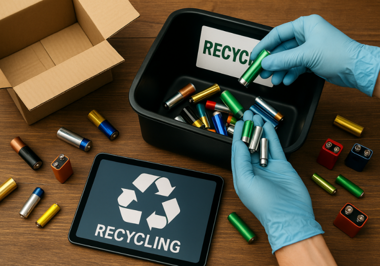 Reciclaje de baterías: guía completa